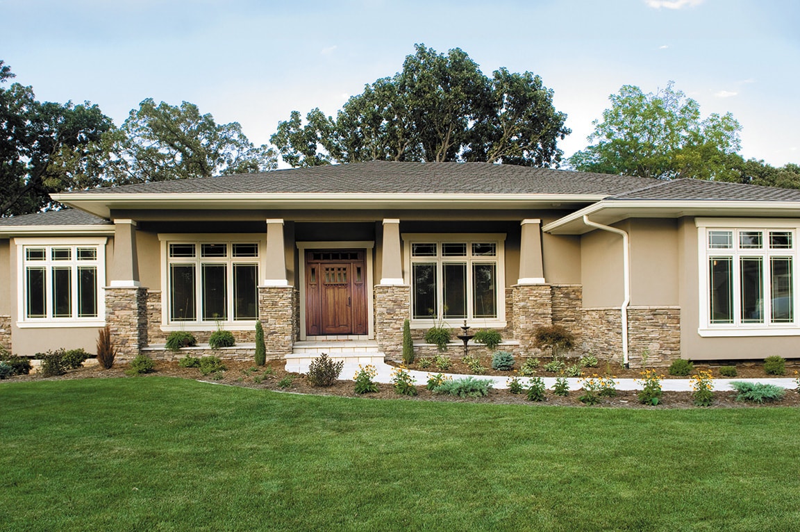Prairie Style Houses Windows Giving Your Home A Touch Of The Prairie