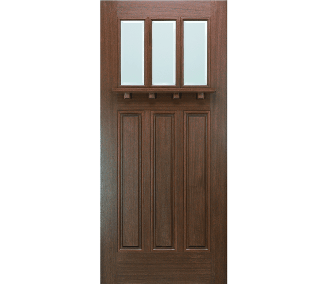 Wood Front Door With Glass Panels Glass Designs