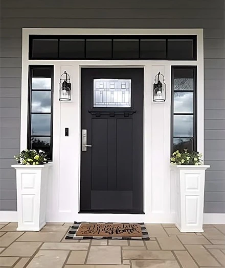 Examples Of Black Front Doors