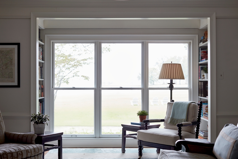 Floor-To-Ceiling Double-Hung Windows Add Timeless Style | Pella