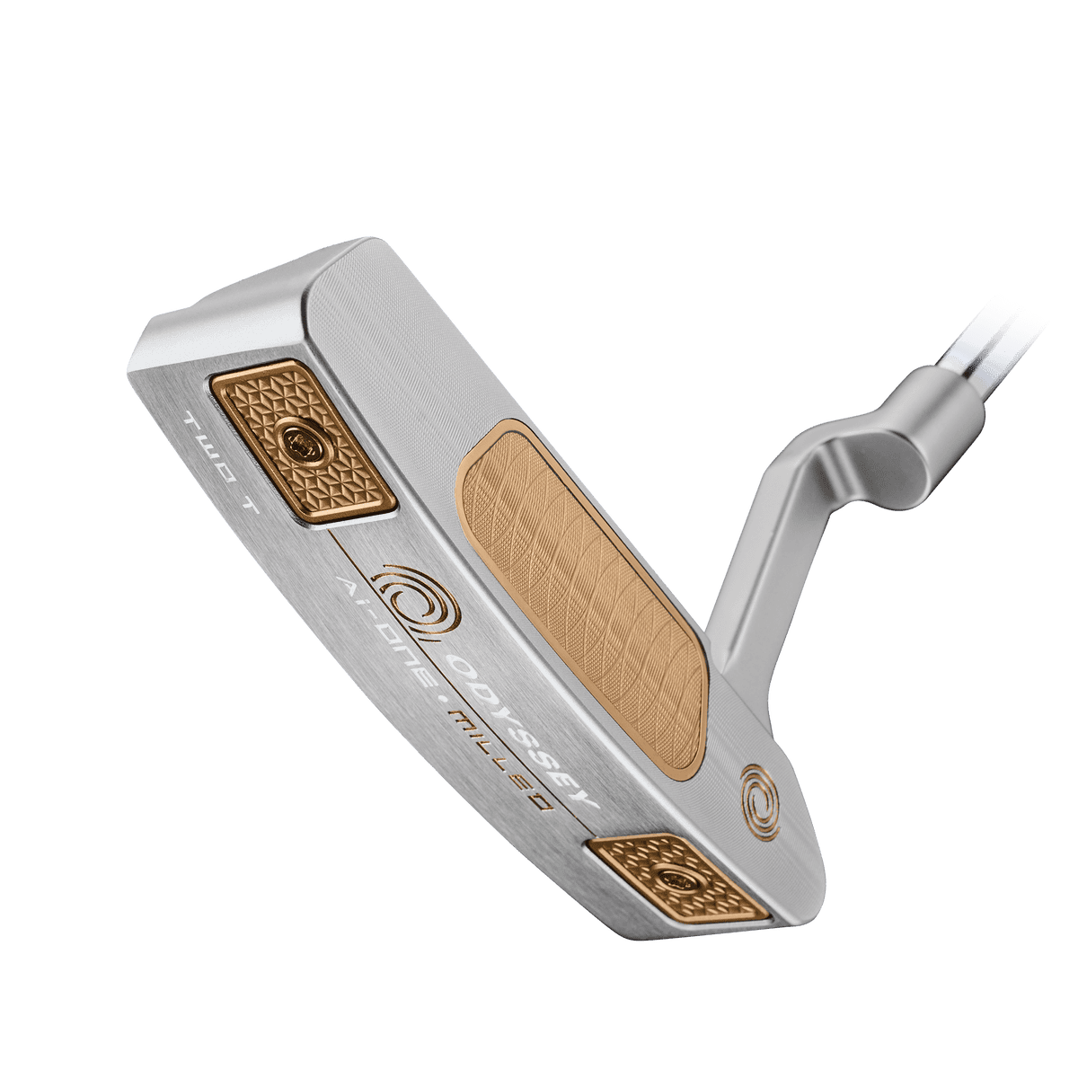 Odyssey Ai-ONE Silver Milled Two T CH Putter | Odyssey Golf