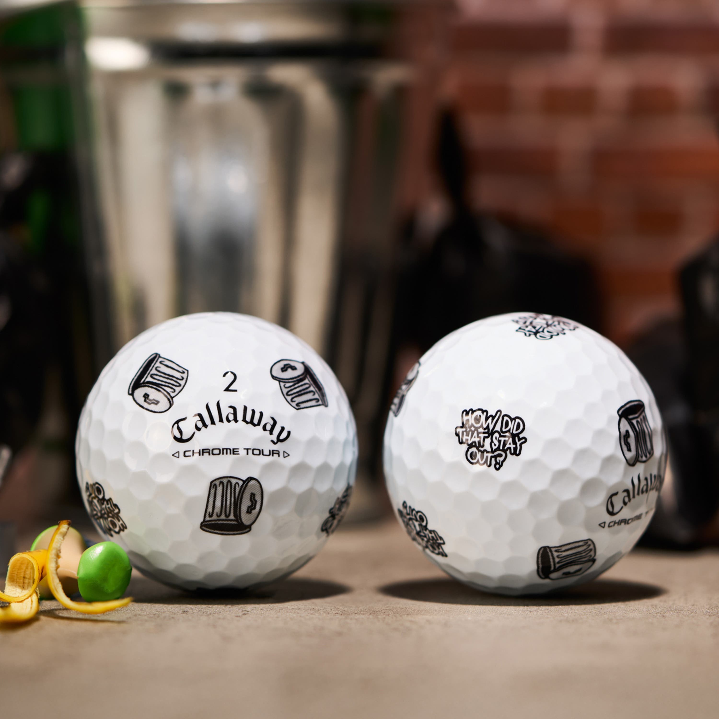 Chrome Tour Truvis Trash Talk| Golf Balls | Callaway Golf Chrome Tour Truvis Trash Talk| Golf Balls | Callaway Golf