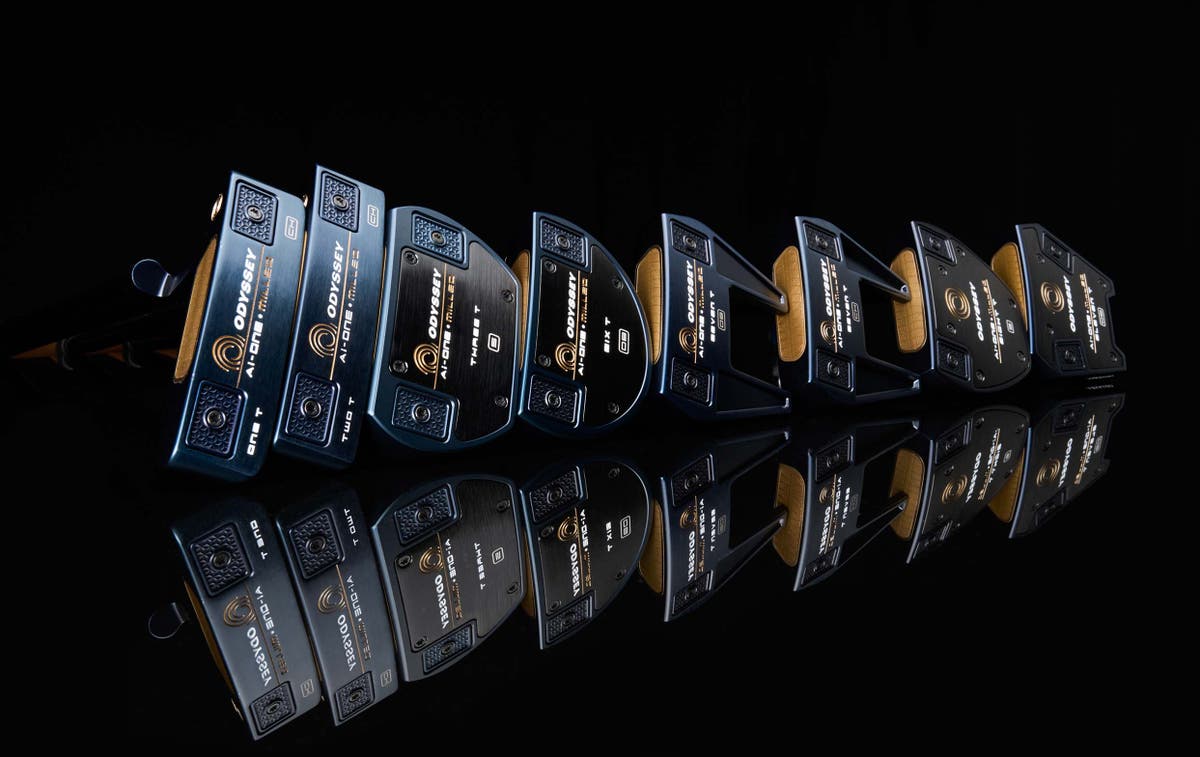 Odyssey Ai-ONE Milled Dot Collection Six T DB Putter