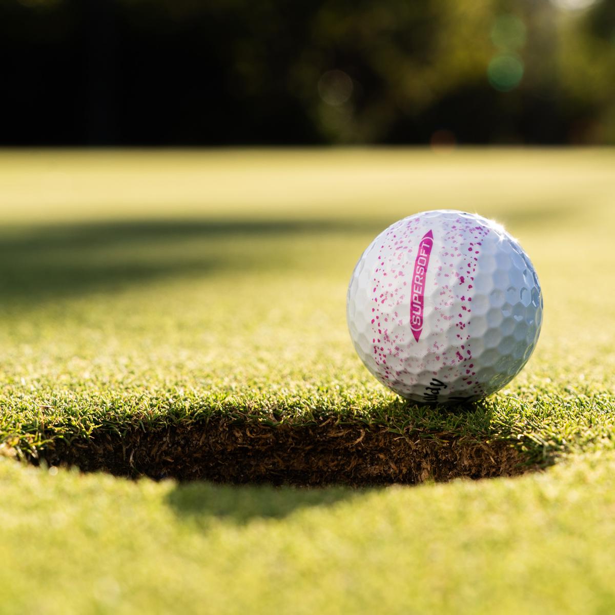 Supersoft Splatter 360 Pink Golf Balls | Callaway Golf