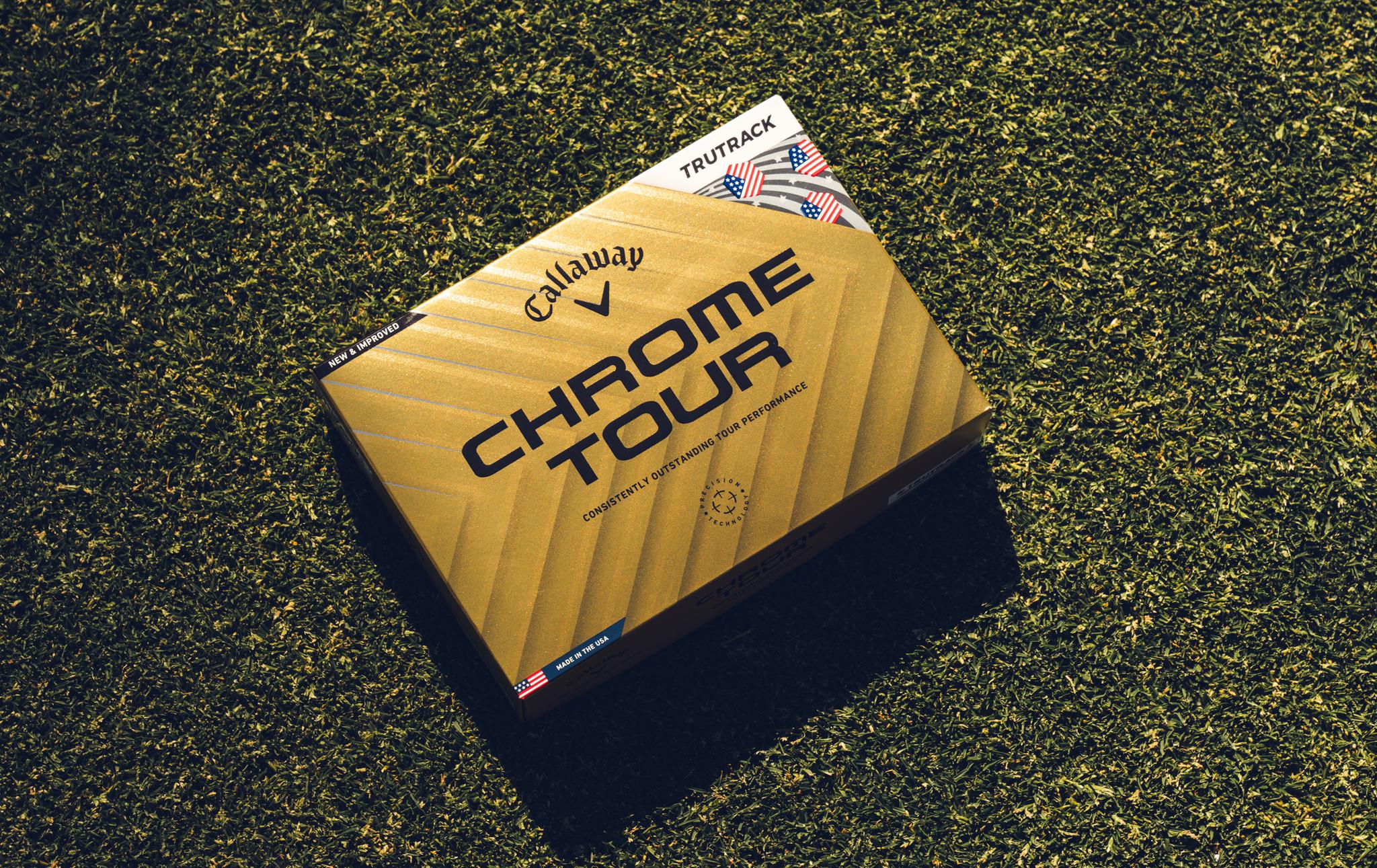 Chrome Tour TruTrack USA Golf Balls | Callaway Golf