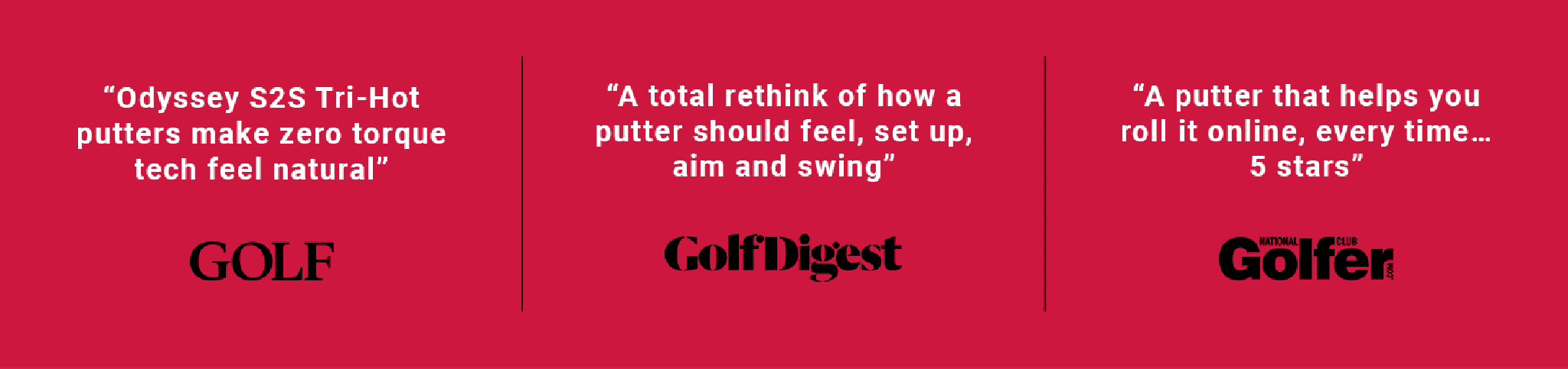 Square 2 Square Tri-Hot Rossie Putter | Odyssey Golf