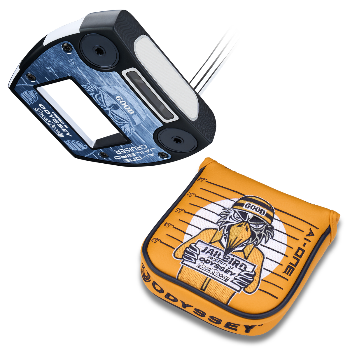 Odyssey Ai-ONE Jailbird Mini DB Putter | Odyssey Golf