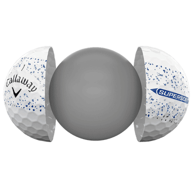 Supersoft Splatter 360 Blue Golf Balls | Callaway Golf