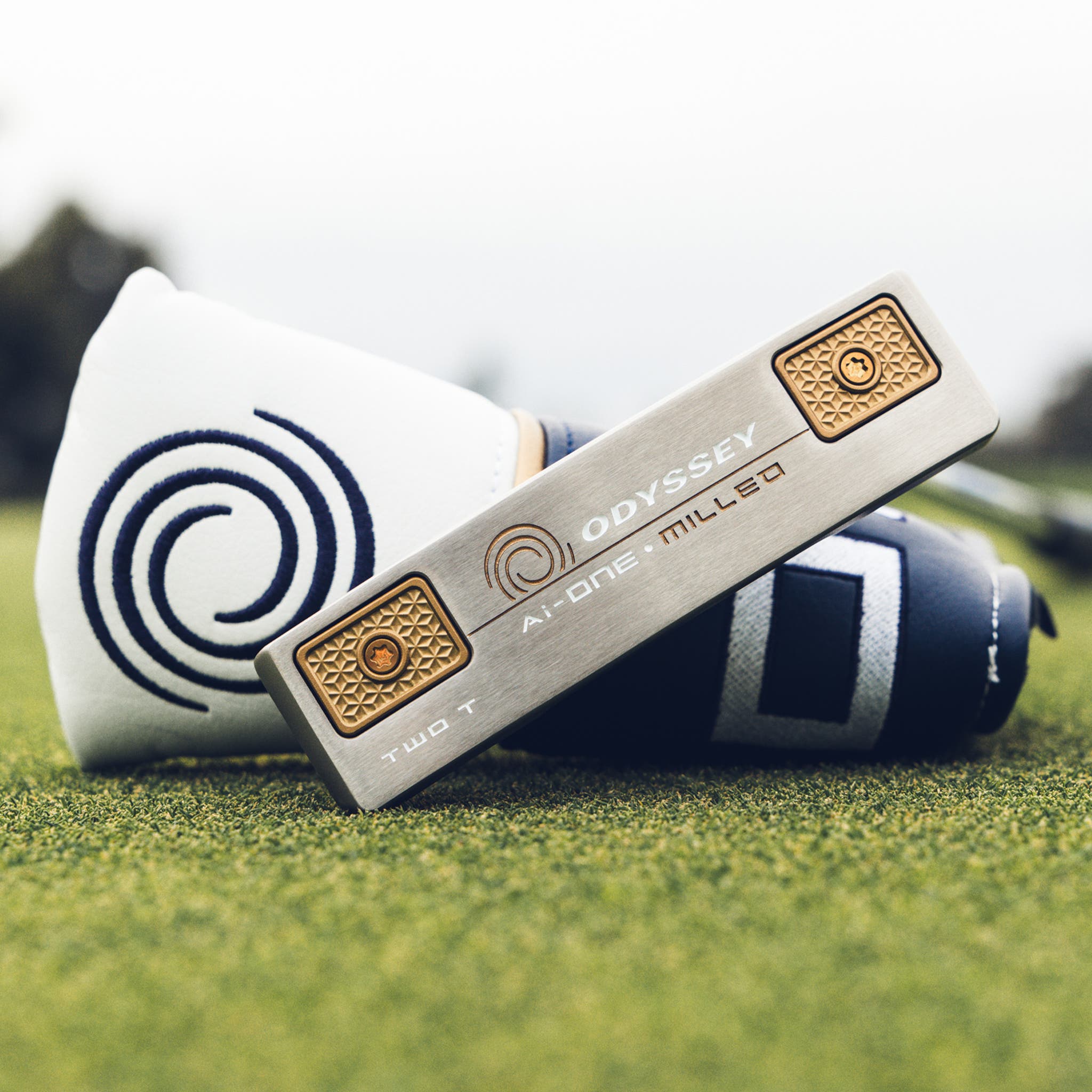 Odyssey Ai-ONE Silver Milled Two T CH Putter | Odyssey Golf