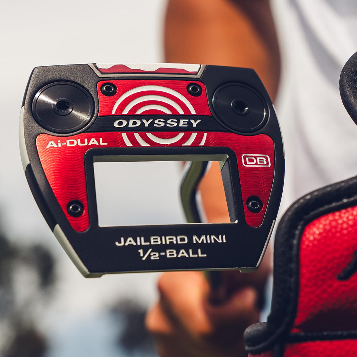 Ai-DUAL Jailbird Mini 1/2 Ball Putter | Odyssey Golf