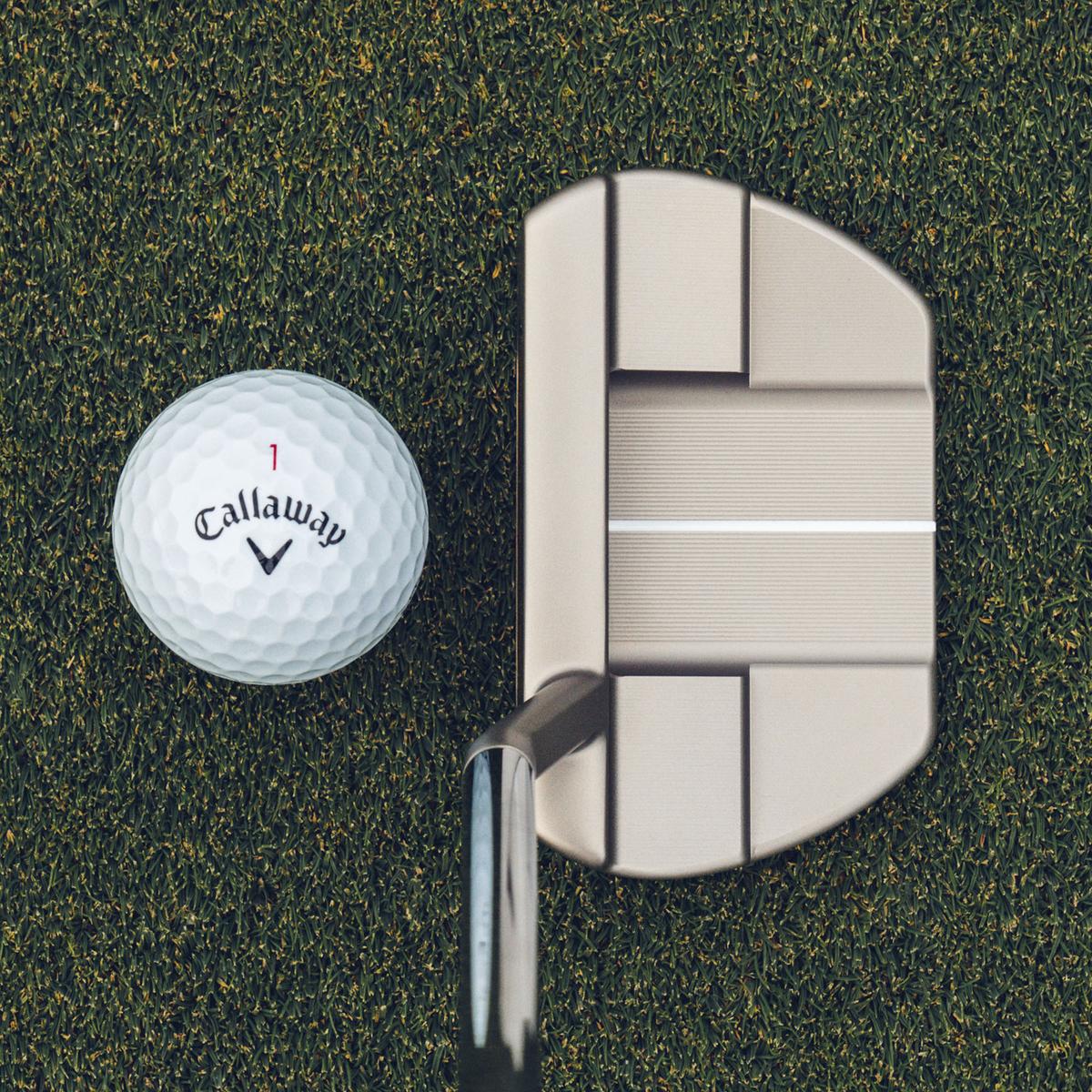 Odyssey Ai-ONE Silver Milled Three T S Putter | Callaway Golf Pre-Owned
