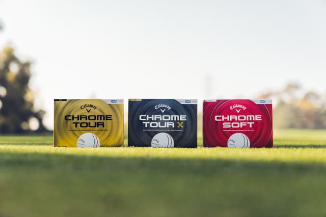 Callaway Golf Introduces Chrome Tour, Chrome Tour X, and Chrome Soft Balls
