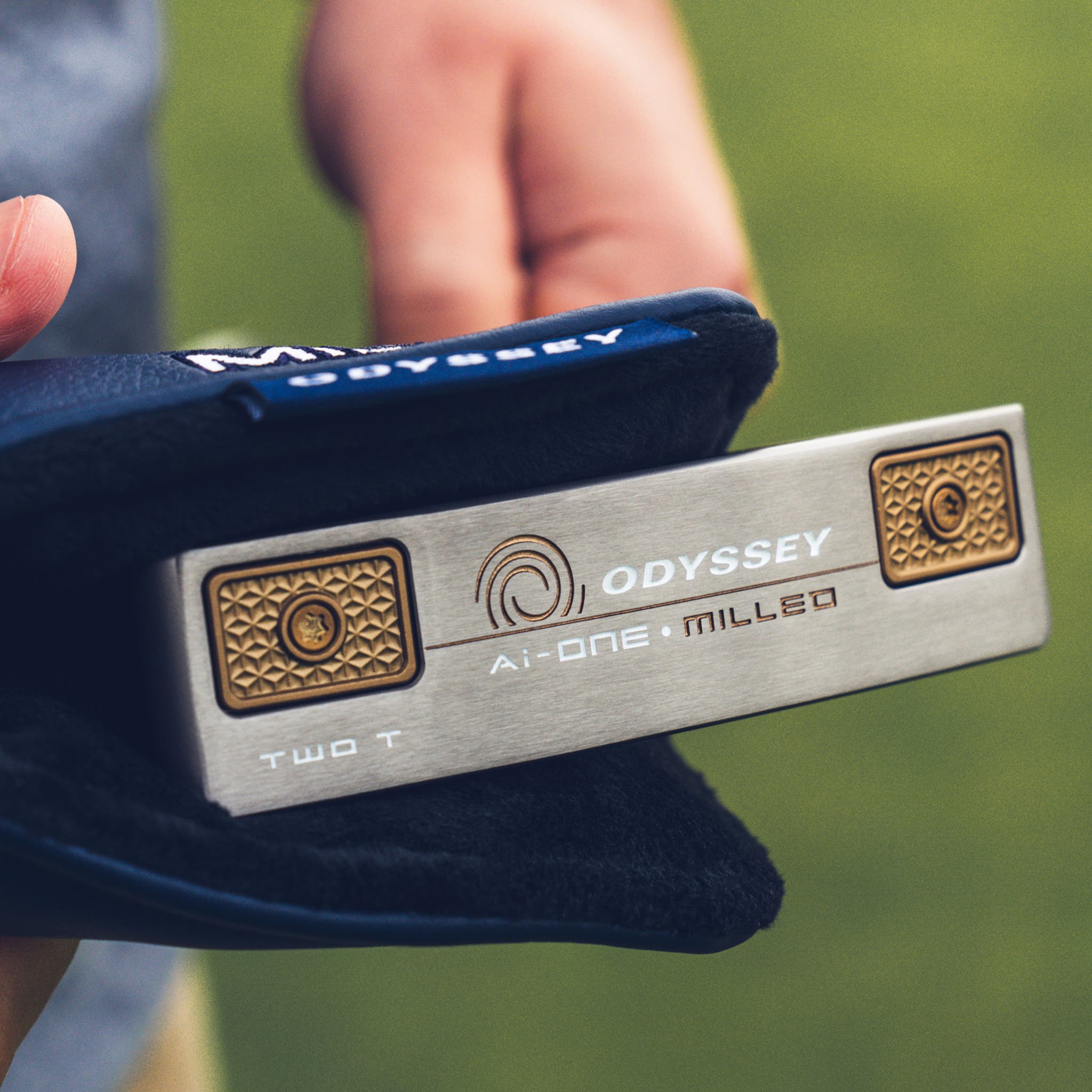 Odyssey Ai-ONE Silver Milled Two T CH Putter | Odyssey Golf