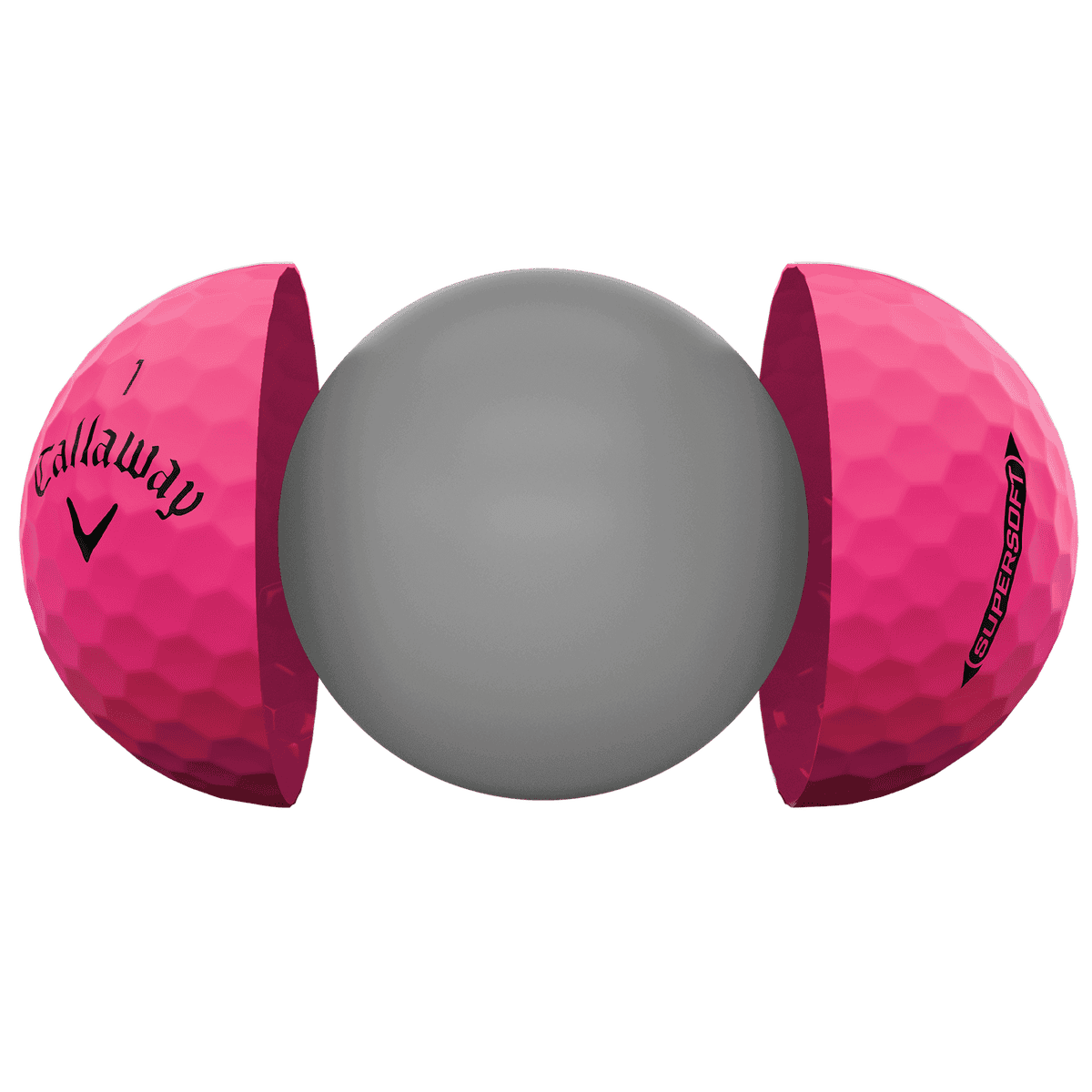 Callaway Supersoft Matte Pink | Golf Balls | Callaway Golf