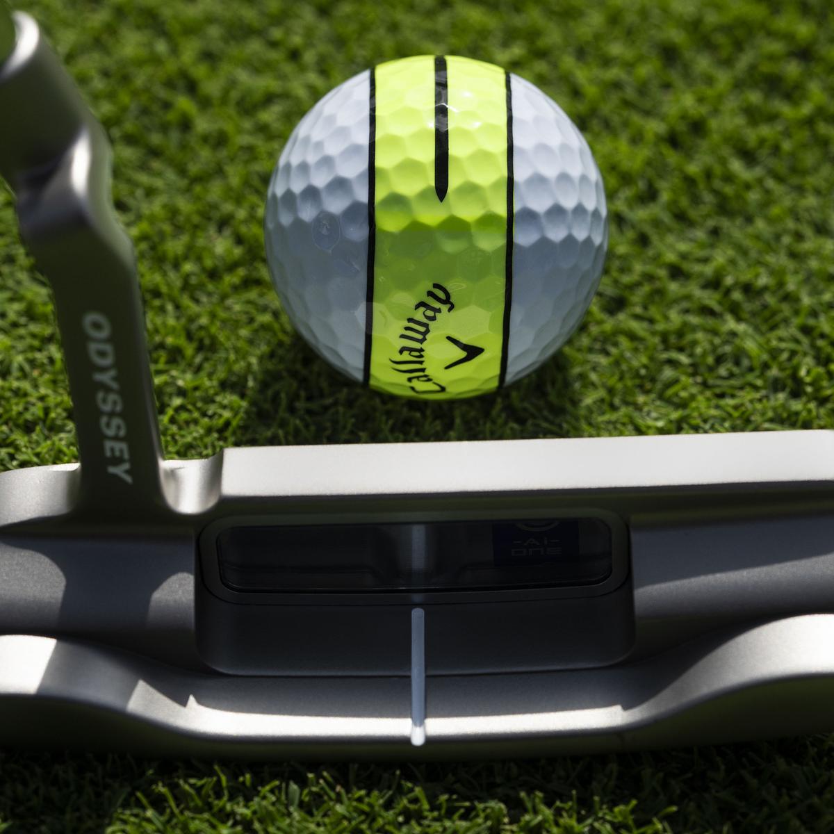Chrome Tour X 360 Yellow Stripe Golf Balls | Callaway Golf
