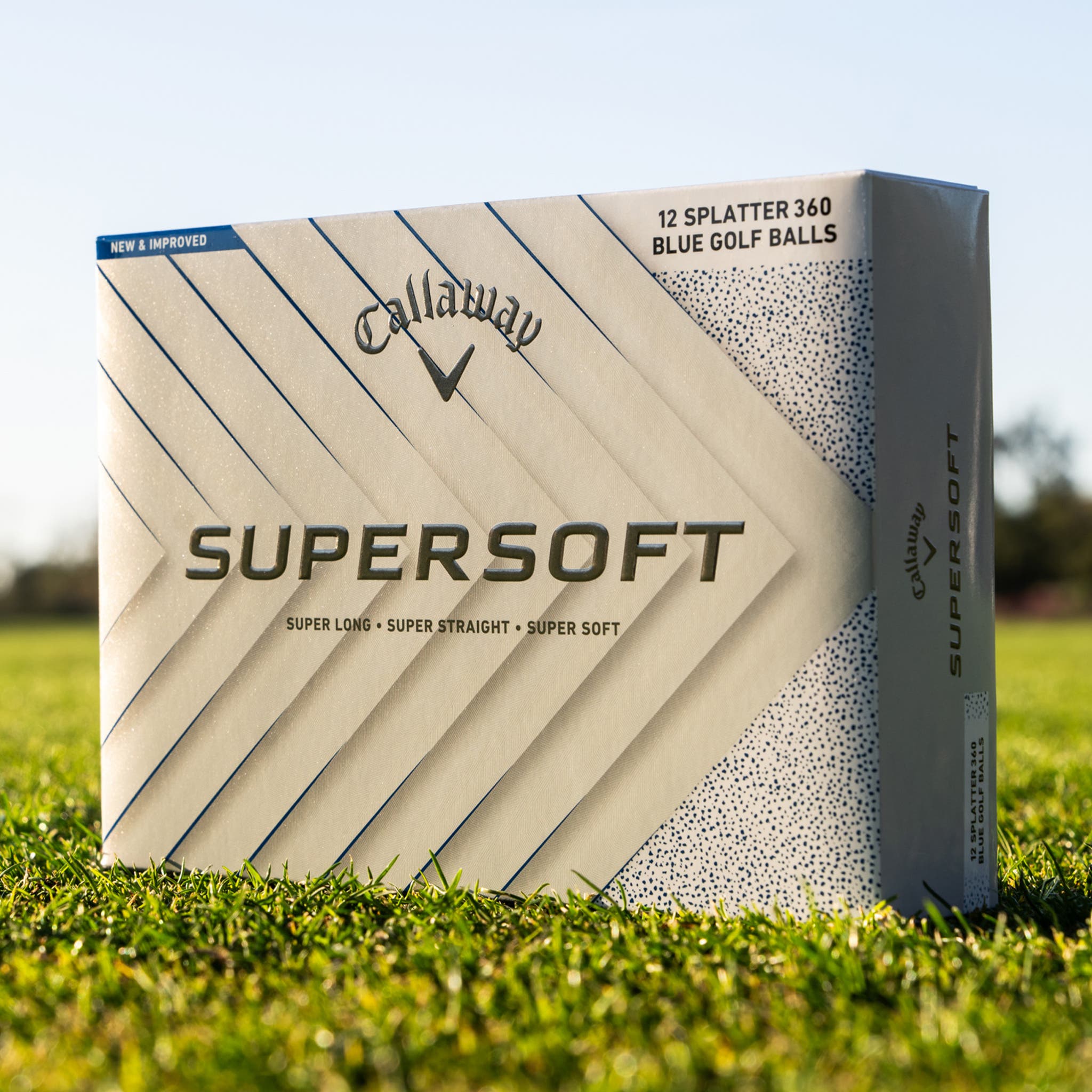 Supersoft Splatter 360 Blue Golf Balls | Callaway Golf
