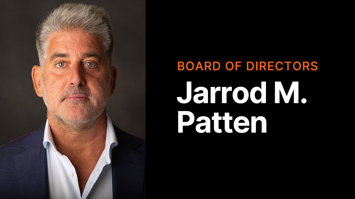Board or Directors - Jarrod M. Patten