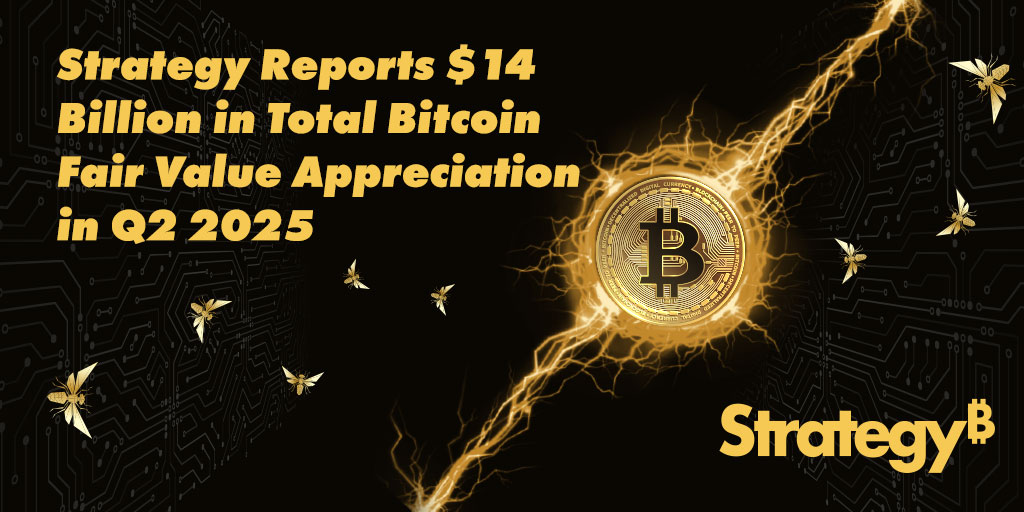Strategy Reports $14 Billion in Total Bitcoin Fair Value Appreciation ...